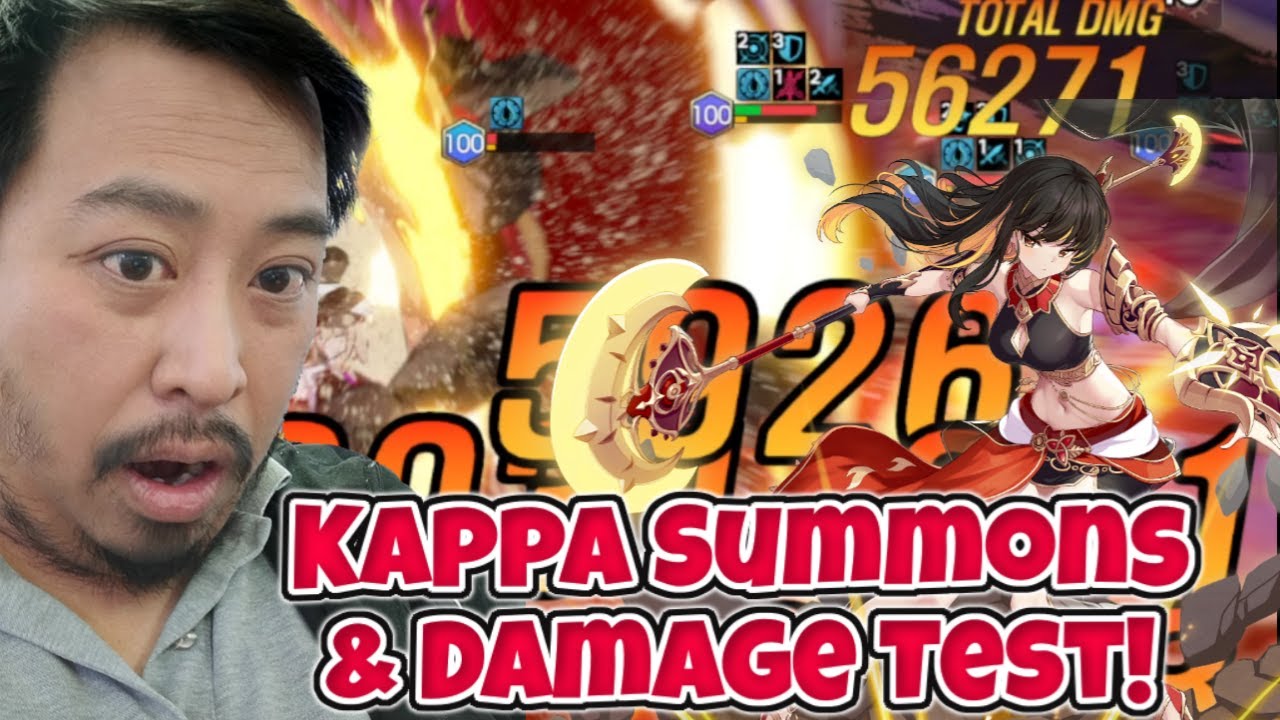 Kappa Summons & DMG Test! [Outerplane] - YouTube