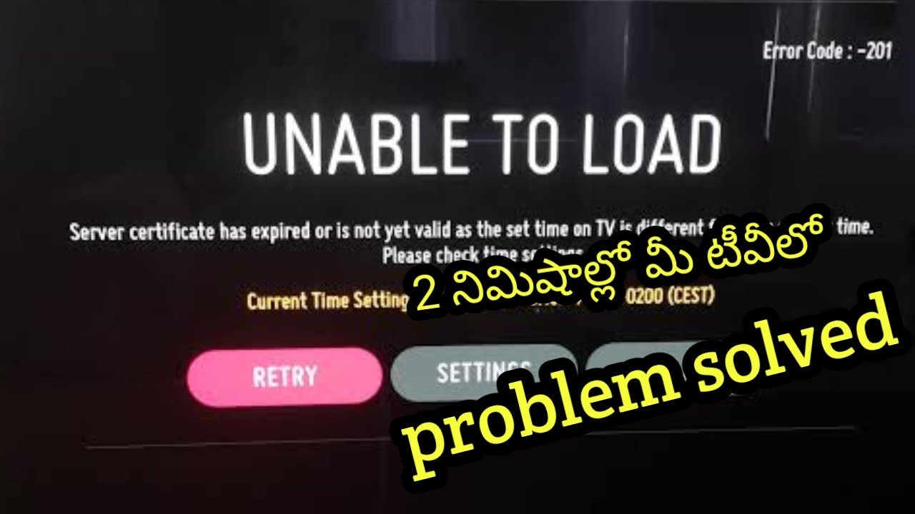 Unable To Load Problem Solution user Agreement Problem Lg Smart Tv Tv unable-to-load-problem-solution-user-agreement-problem-lg-smart-tv-tv