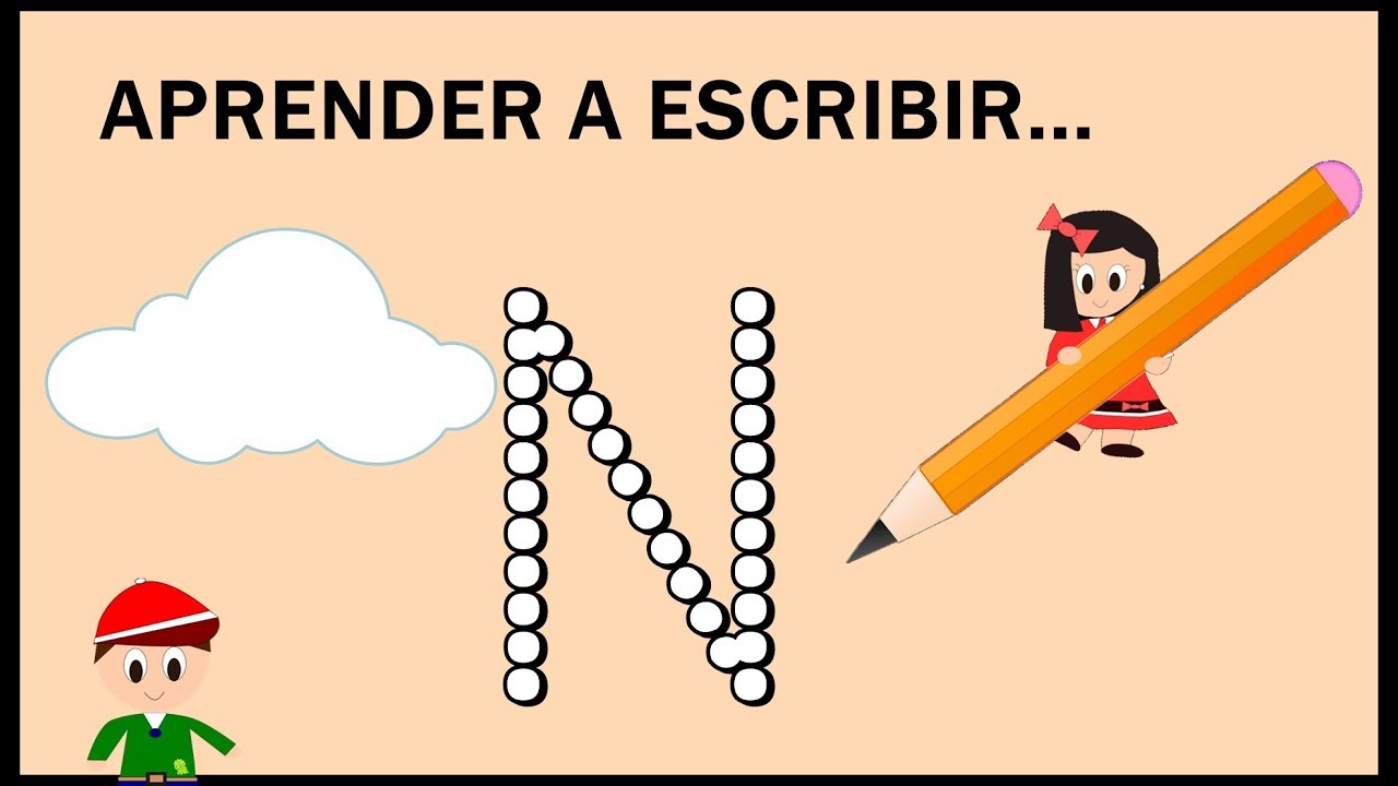 Letra N - Aprender a Leer y Escribir la N - YouTube