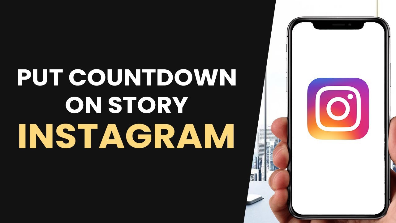 Add a Countdown Timer to Your Instagram Story! - YouTube