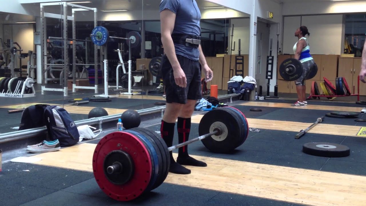 Joshua Bosman 215kg Deadlift - YouTube