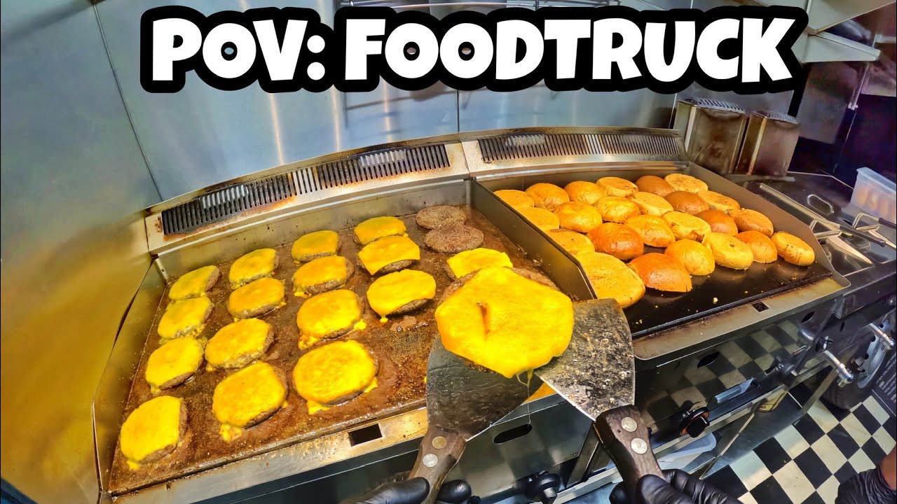 POV: Someone Ordered 50 Burgers at Once – I Was Not Ready🍔🍟🧑‍🍳 - YouTube