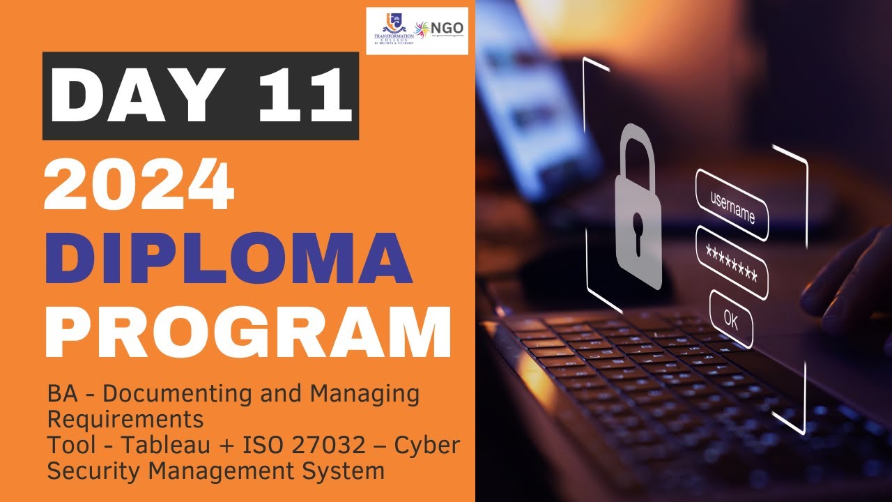 Day 11: Mastering Requirements Management with Tableau & ISO 27032 ...