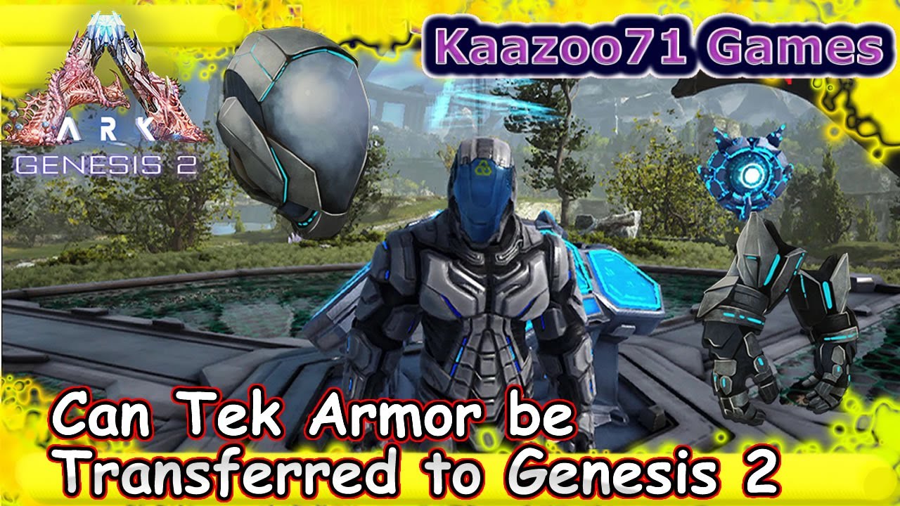 Can Tek Armor be transferred to Genesis 2 💥Without the Engram? - YouTube