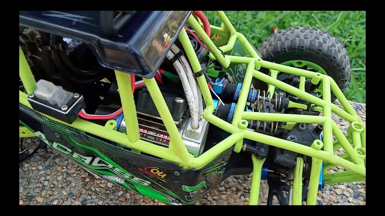 UPGRADE BRUSHLESS WLTOYS 12427 RUN 3S - YouTube