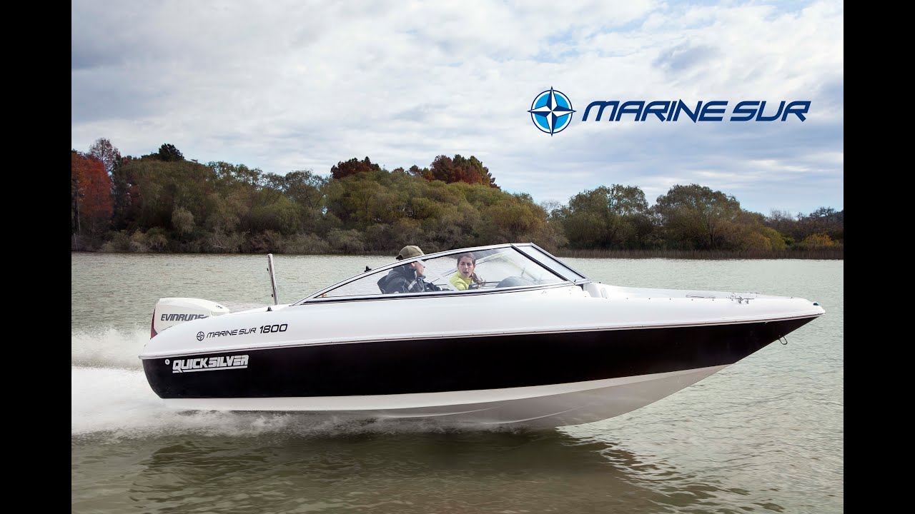 Quicksilver Marine Sur 1800 - YouTube