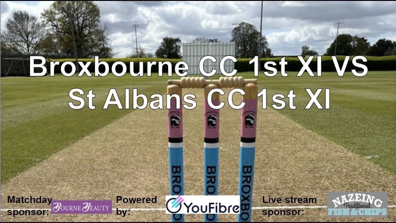 Broxbourne CC 1st XI VS St Albans CC 1st XI - YouTube