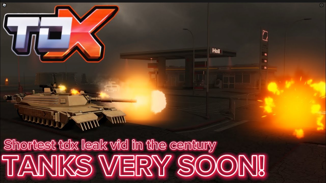 TDX TANKS COMING VERY SOON!!! TDX Tank Leaks - YouTube