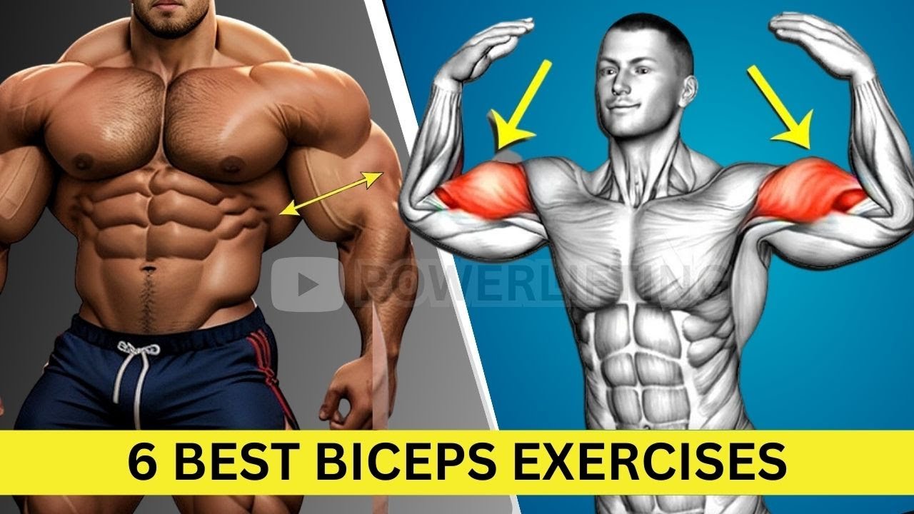 6 BEST Biceps Exercises For Major Arm Growth - Biceps Workout at Gym ...