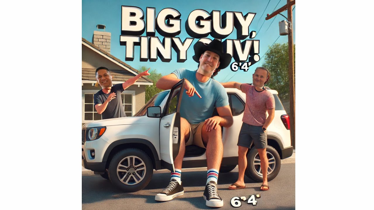 Big Guy, Tiny SUV: Roasting My 6'4" Friend’s Car Choice! - YouTube