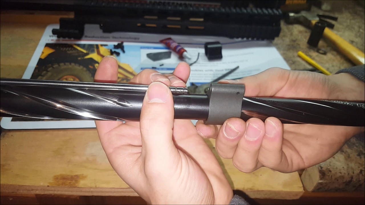 DIY AR-15 Upgrades: Install An Adjustable Gas Block At Home - YouTube