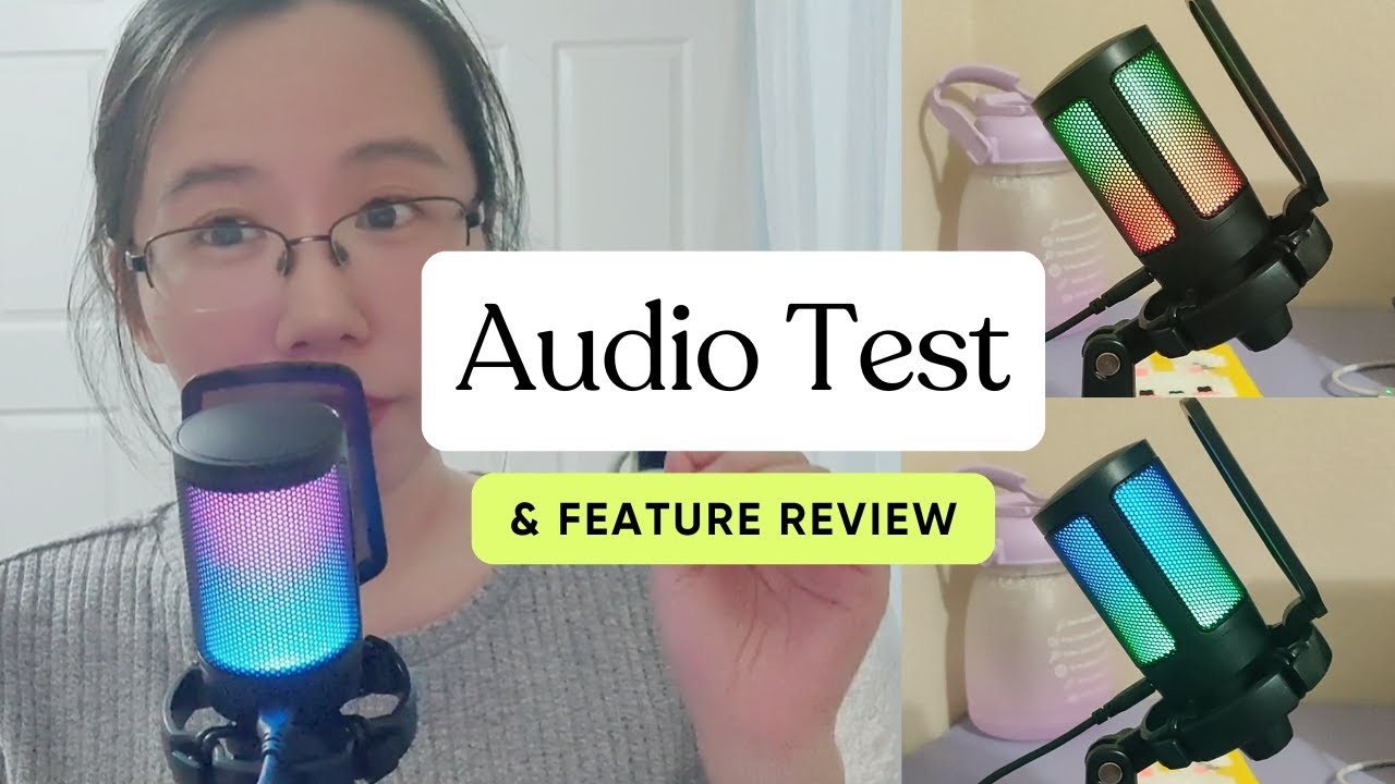 Low Budget Gaming USB Microphone Audio Test & First Impression Review ...