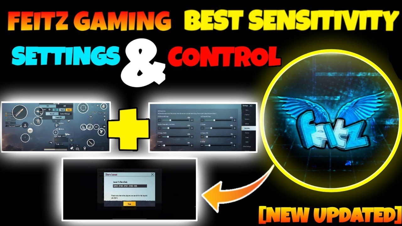 (NEW)FEITZ GAMING NEW SENSITIVITY + SETTING 2021 | FEITZ GAMING NEW ...