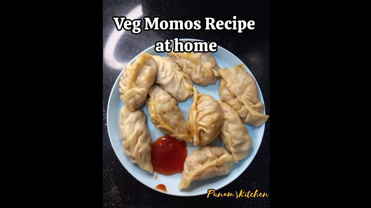 Veg Momos Recipe|वेज मोमोज़ रेसिपी|Easy and Tasty momo recipe at home|# ...