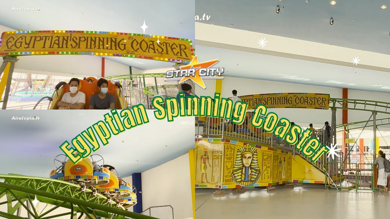 EGYPTIAN SPINNING COASTER | Star City - YouTube