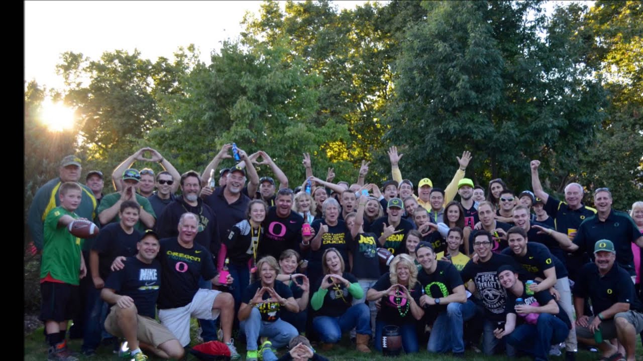 Oregon Duck Tailgate Season 2014 - YouTube