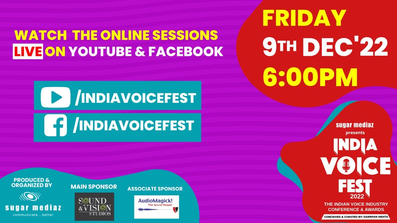 INDIA VOICE FEST 2022-9TH DECEMBER 2022 - YouTube