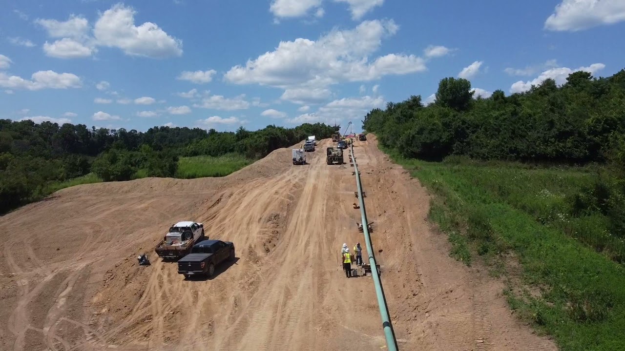 DDS Energy Services Pipeline Construction - YouTube