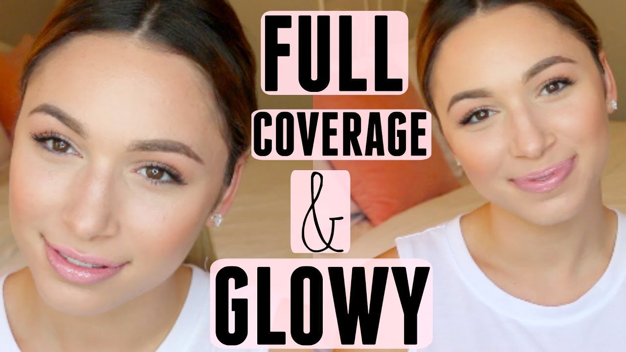 DAYTIME SUMMER MAKEUP | FULL COVERAGE & GLOWY | Get Ready With Me - YouTube