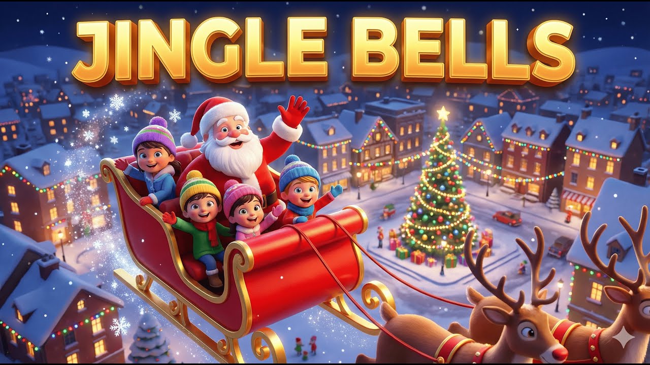 Jingle Bells Song | Santa's Christmas Adventure #santaclaus - YouTube