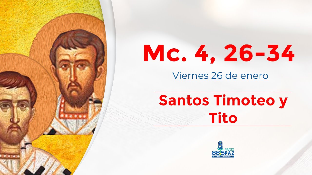 Evangelio 26 enero 2024 San Marcos 4,26 34 - YouTube