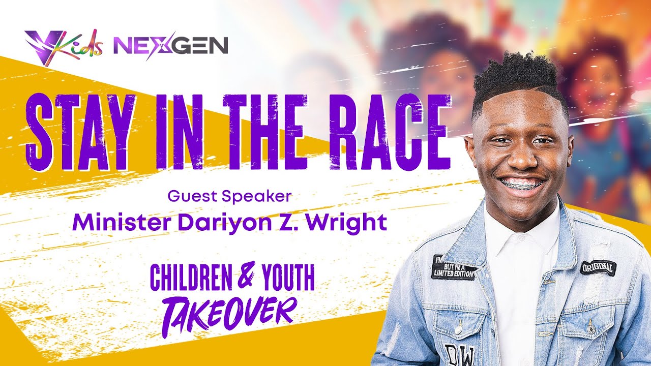 Minister Dariyon Z. Wright - Stay In The Race - YouTube