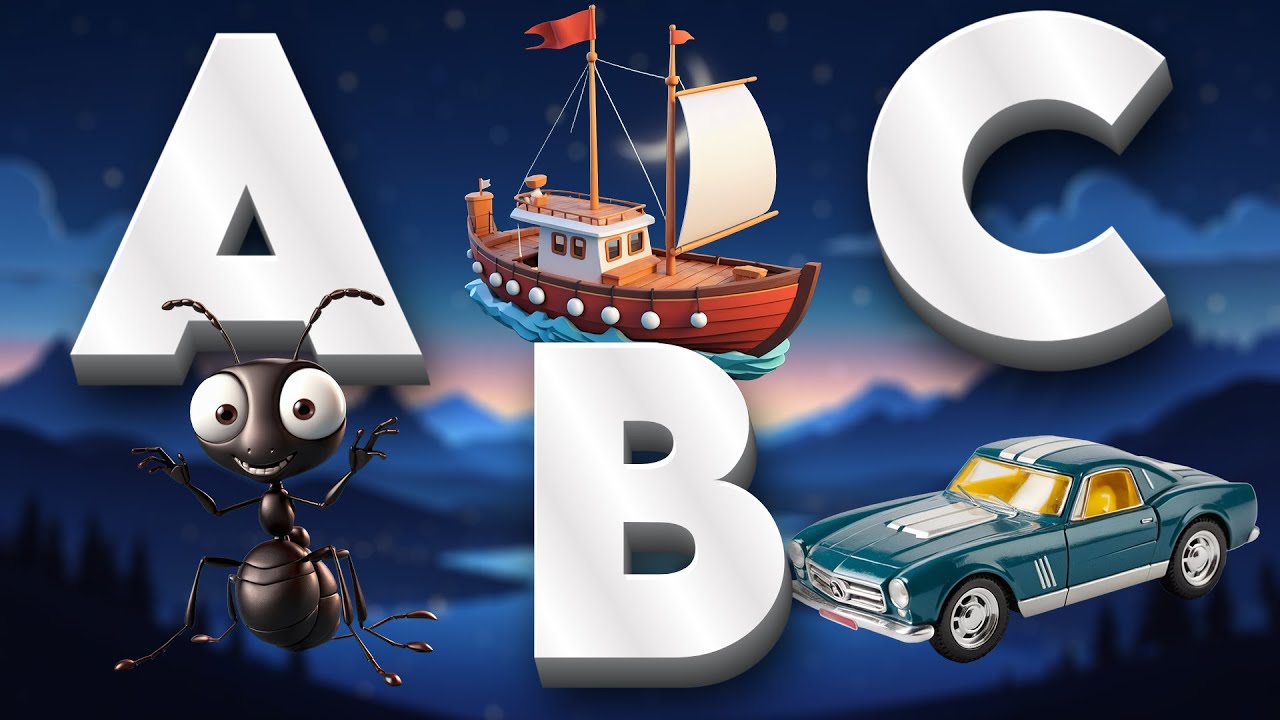 A is for Ant, ABC Phonics Song- Toddler Learning Video Songs, ABC ...