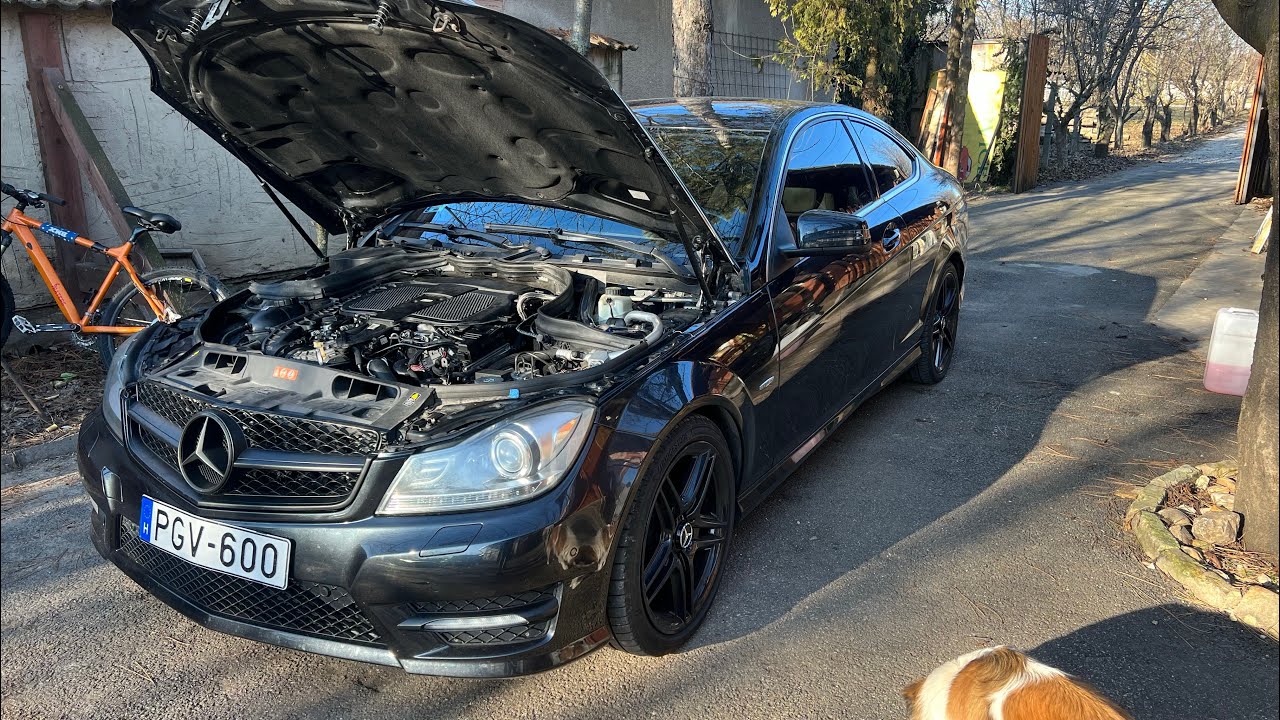 MERCEDES C350/E350 M276 VEZÈRLÈS BEÀLLÍTÁS - YouTube