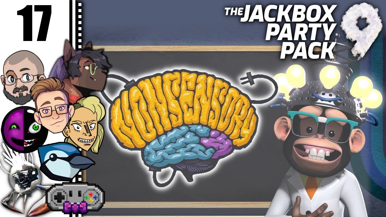 Let's Play The Jackbox Party Pack 9 Part 17 - Nonsensory: Un-Scary This ...