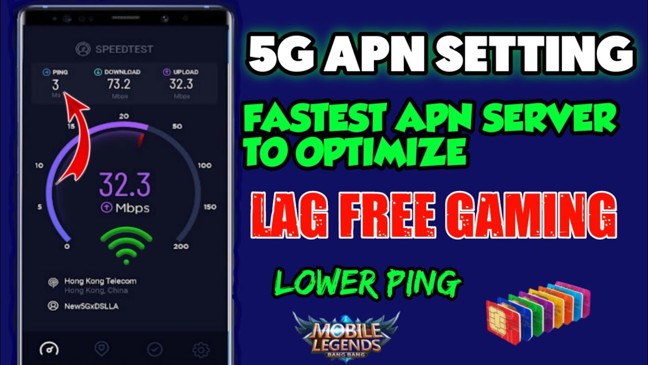 using 5g apn setting get 150 mbps internet speed | fastest apn server ...