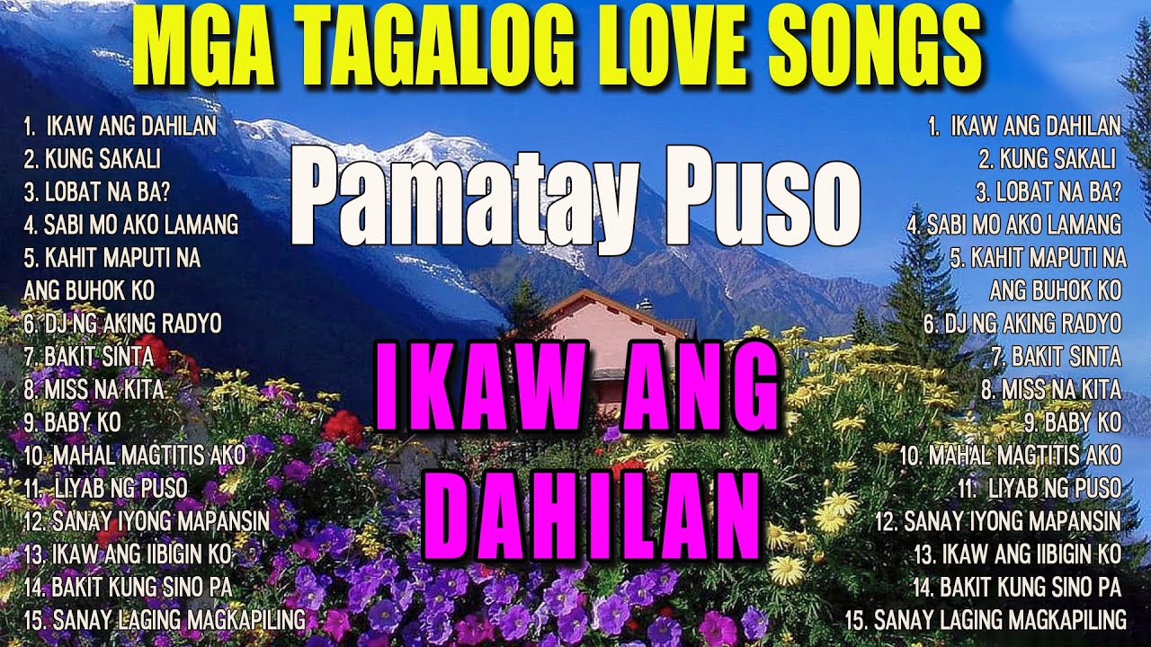 Mga Lumang Kanta Stress Reliever OPM Tagalog Love Songs 80's 90's OPM ...