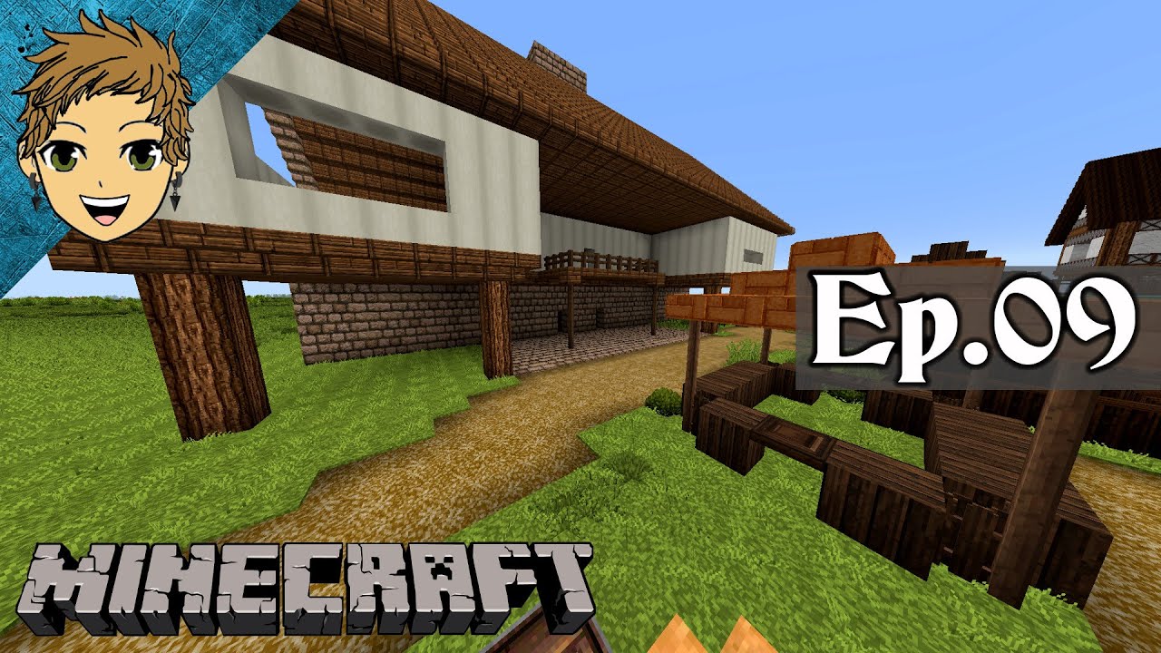 Minecraft Scottish Village - Episode 9 (Town Hall Part 1) - YouTube