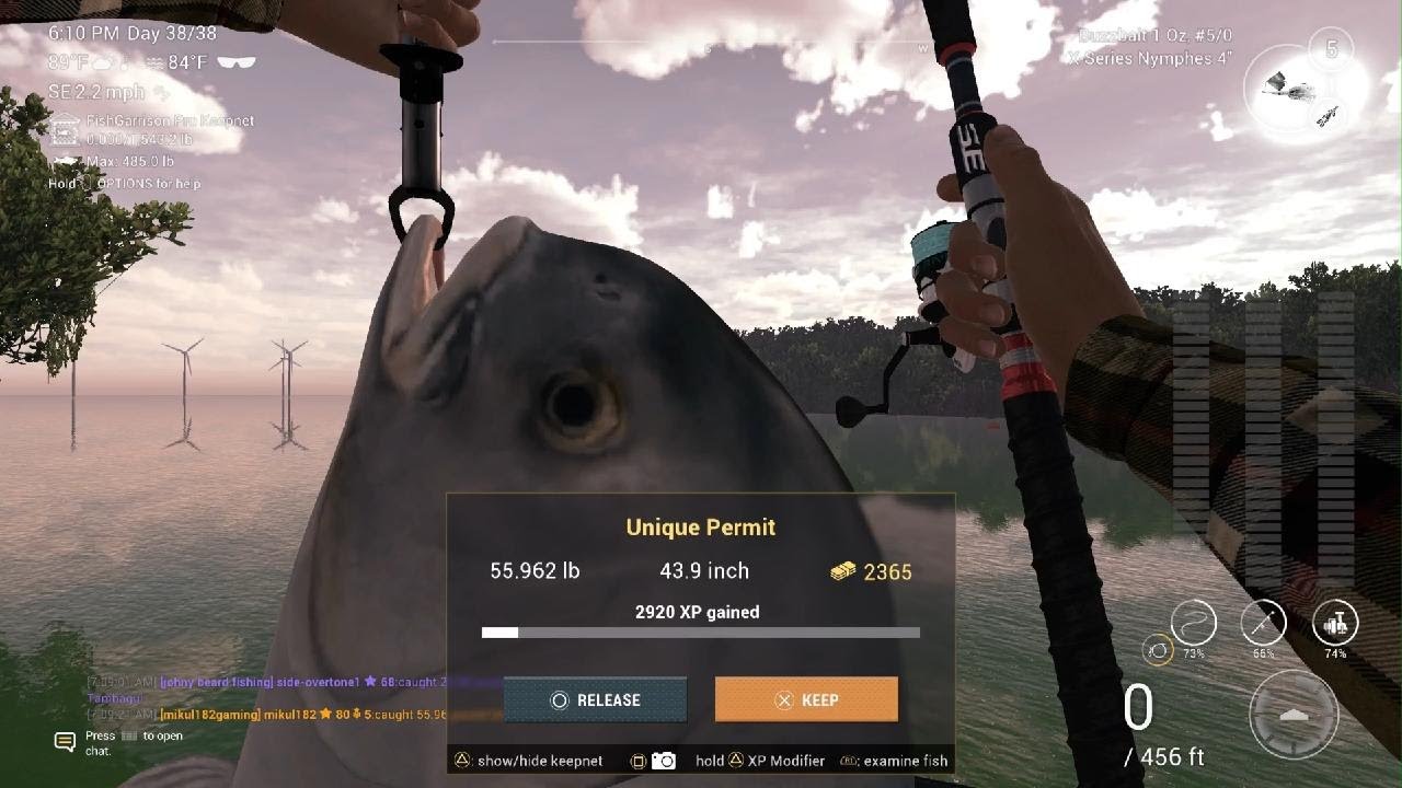 Fishing Planet - Unique Permit - Blue Crab Island - YouTube