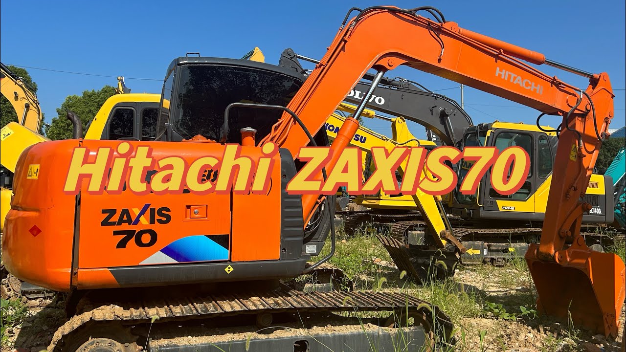 Used excavator Hitachi ZAXIS 70 for sale in China.ZX55 ZX60 ZX75 ZX120 ...