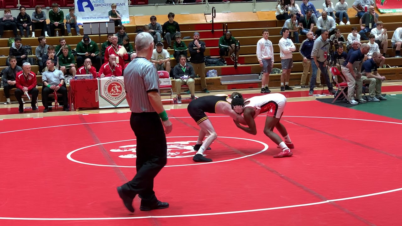 120 lbs Bryce Allison, Elyria vs Richard Delsanter, STED - YouTube