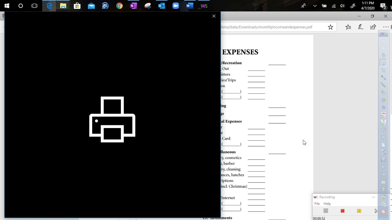 Print to OneNote - YouTube