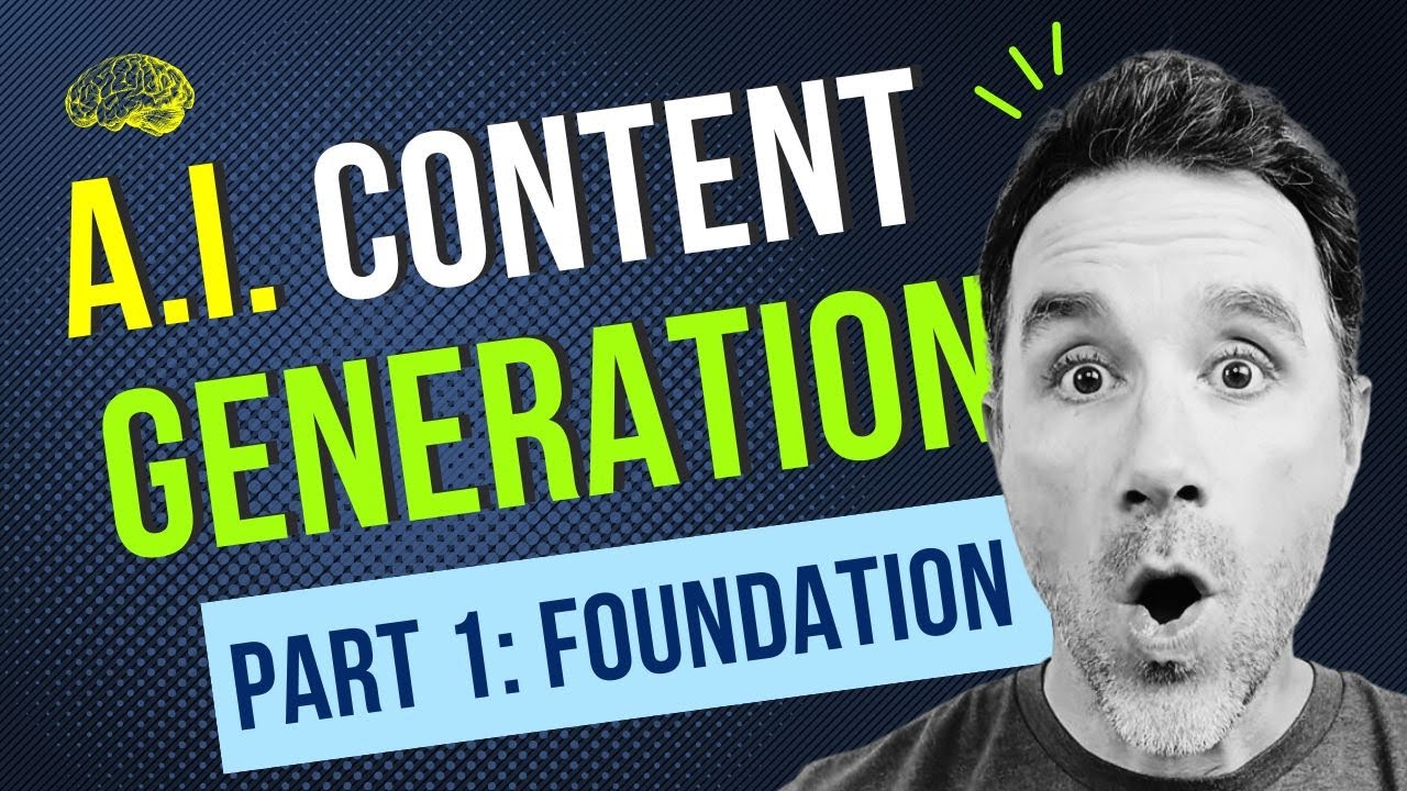 AI Content Generator Masterclass | Part 1 (Foundation) - YouTube