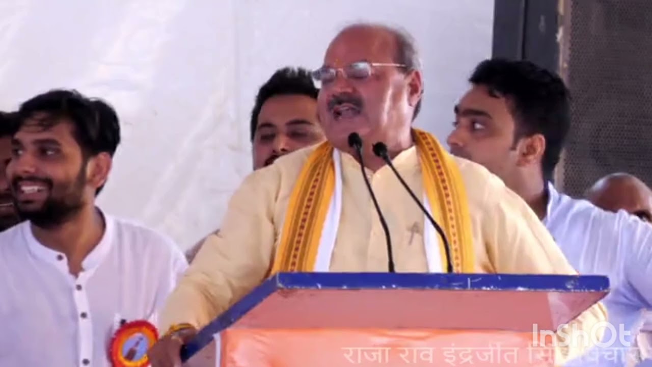 Rao Tularam || Best speech of MLA Laxman Singh Yadav at Rao Tularam ...