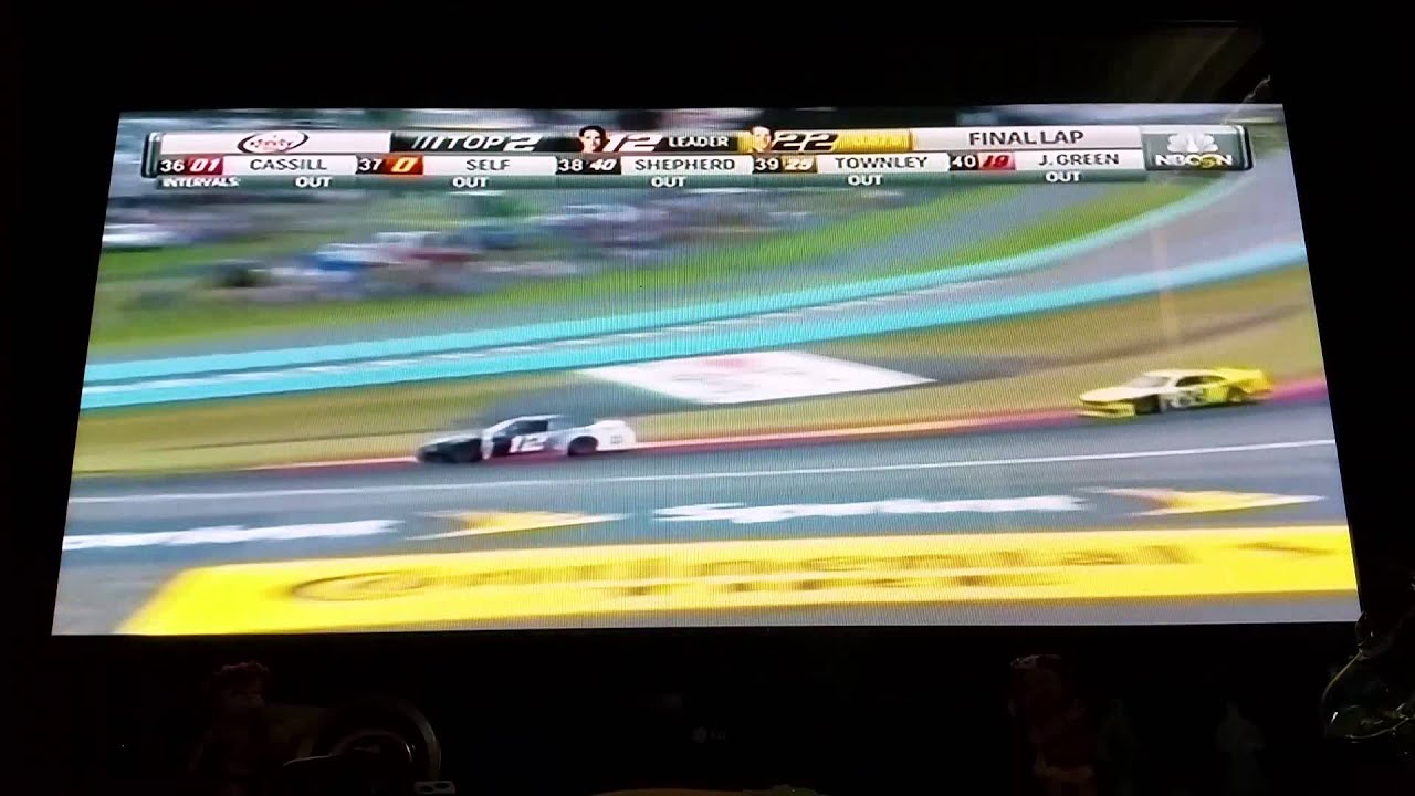2015 NASCAR XFINITY Series at Walkins Glen - Finish and Fight - YouTube