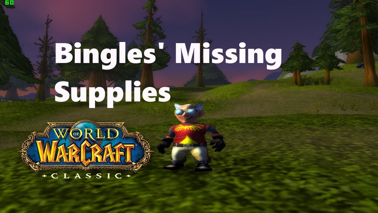 World of Warcraft. Quests - Bingles' Missing Supplies - YouTube