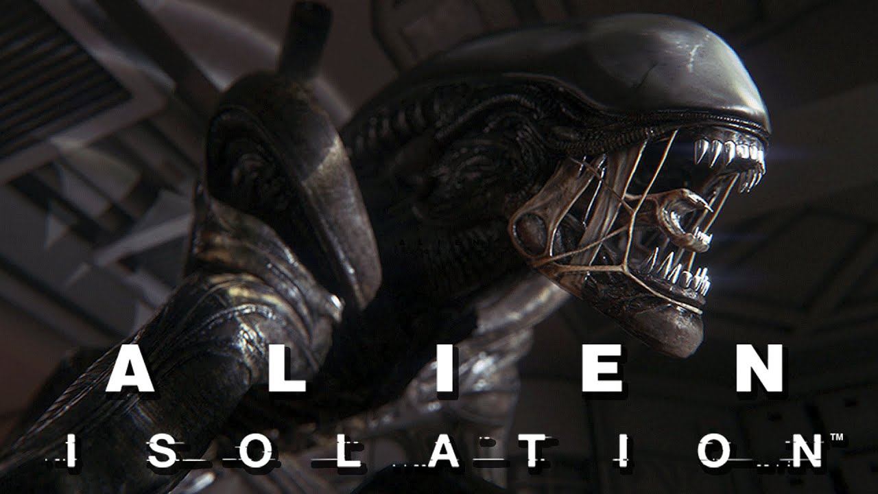 Alien Isolation Funny Moments - Scary Reactions, Alien Flashlight ...