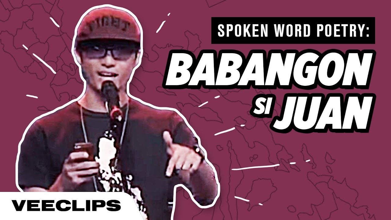 Brian Vee performs "Babangon si Juan" | Tagalog Spoken Word Poetry ...