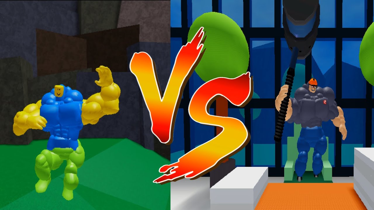 I fight Builderman in Mega noob simulator!! - YouTube