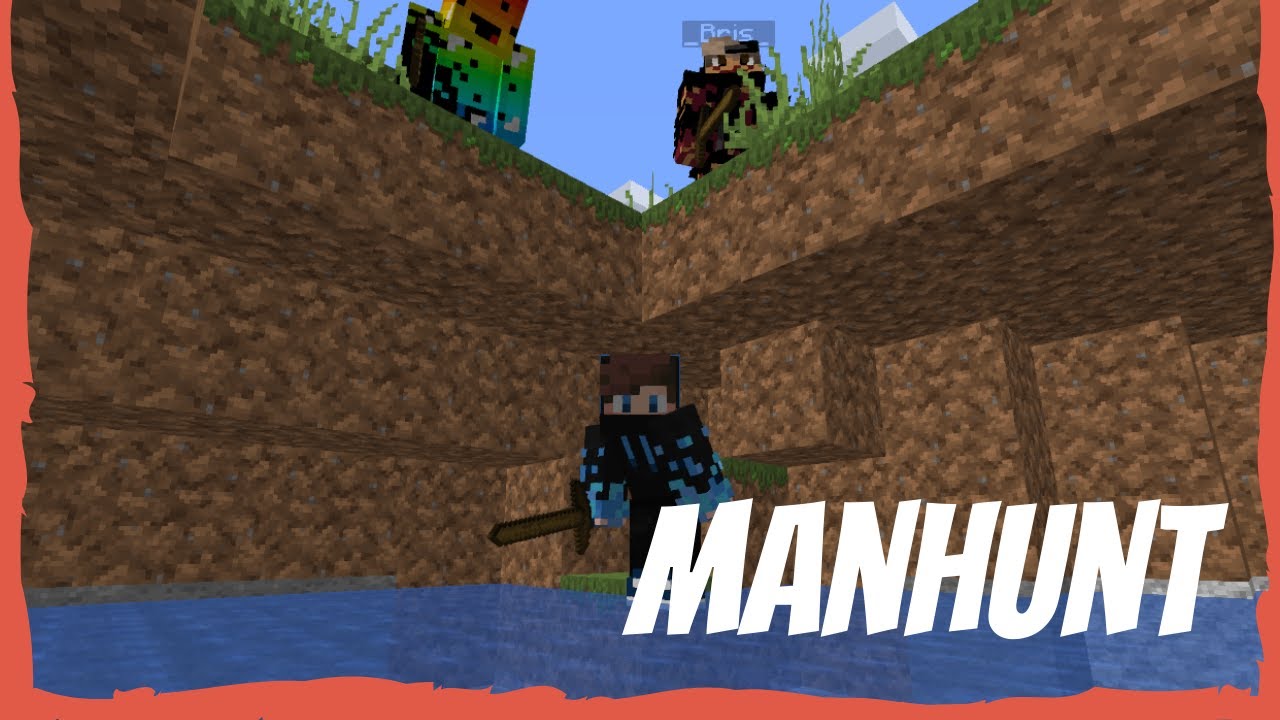 2 Hunters Vs 1 Speed runner │ Minecraft Manhunt - YouTube