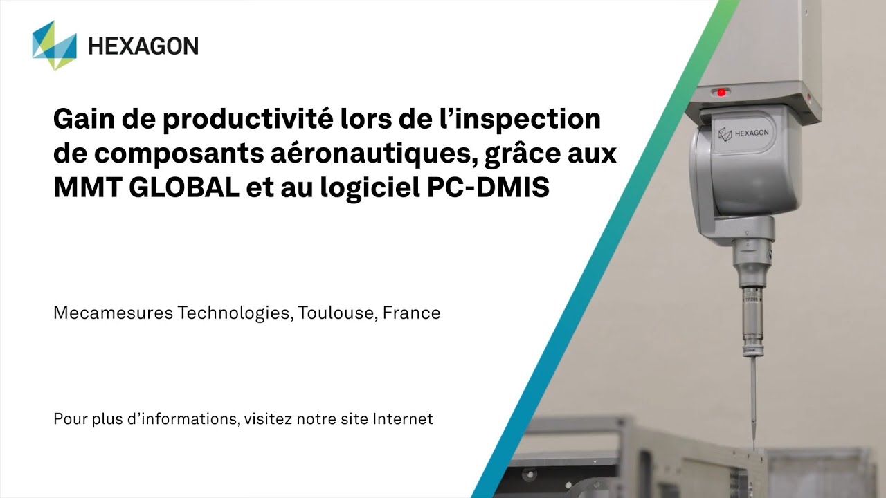 MMT GLOBAL et logiciel PC-DMIS pour l'aéronautique | Mecamesures ...