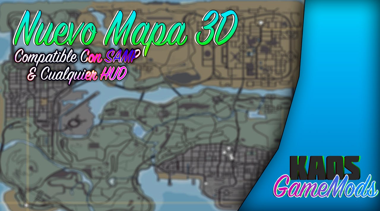 Nuevo Mapa HD BETA |SAMP & SA| - YouTube