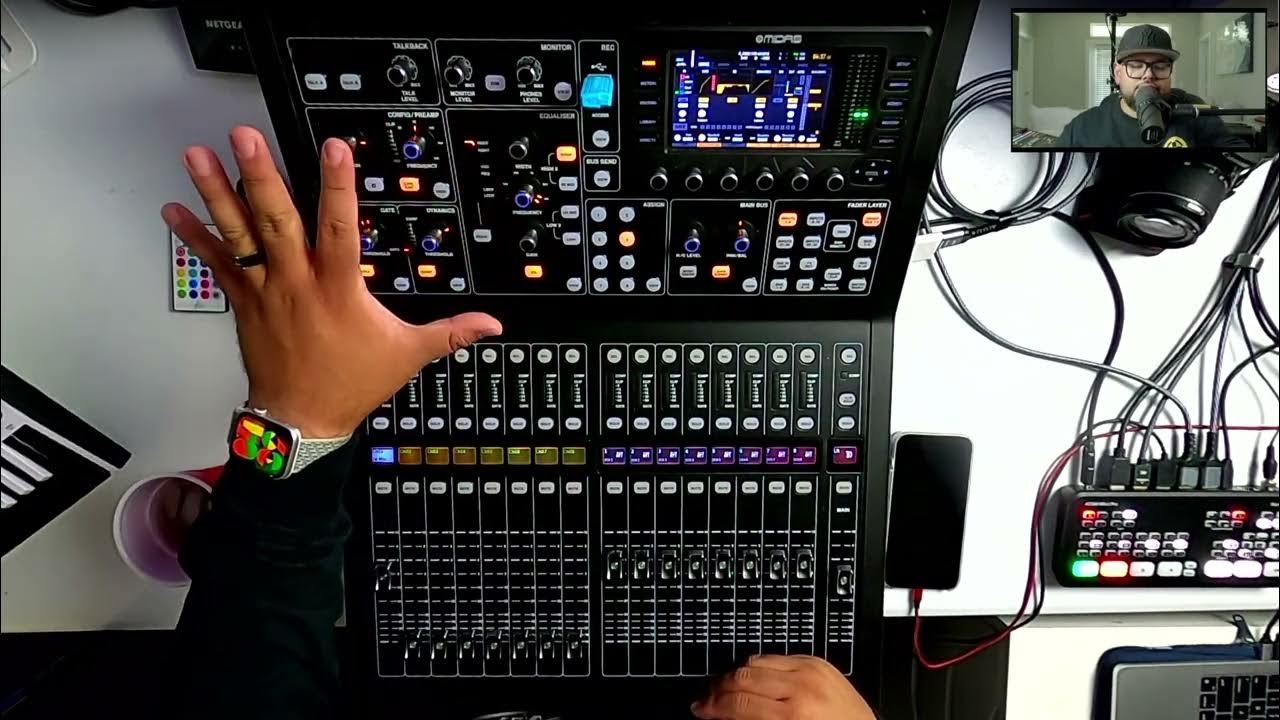 Midas M32R Introducción del Mixer Tutorial en español #1 - YouTube