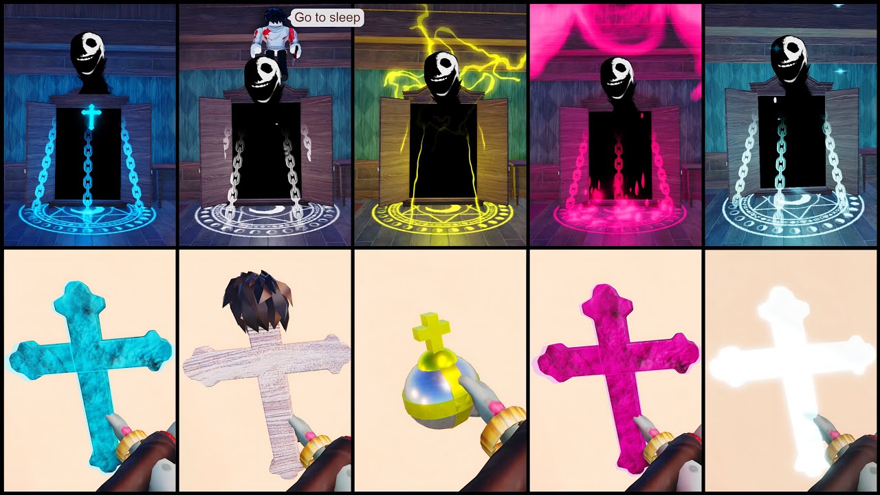 All *NEW* CRUCIFIX SKINS in DOORS Super Hard Mode [Update] - YouTube