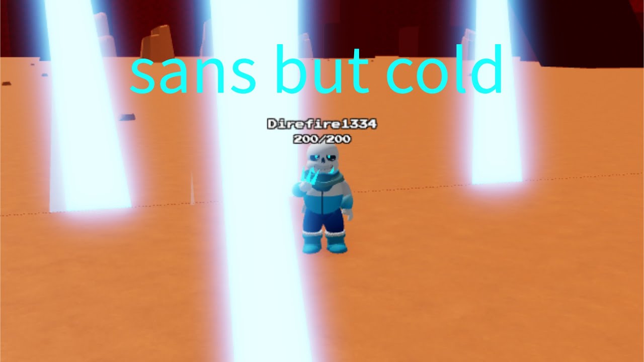 [U:3DBB Ops] Ice Sans vs Normal Mode - YouTube