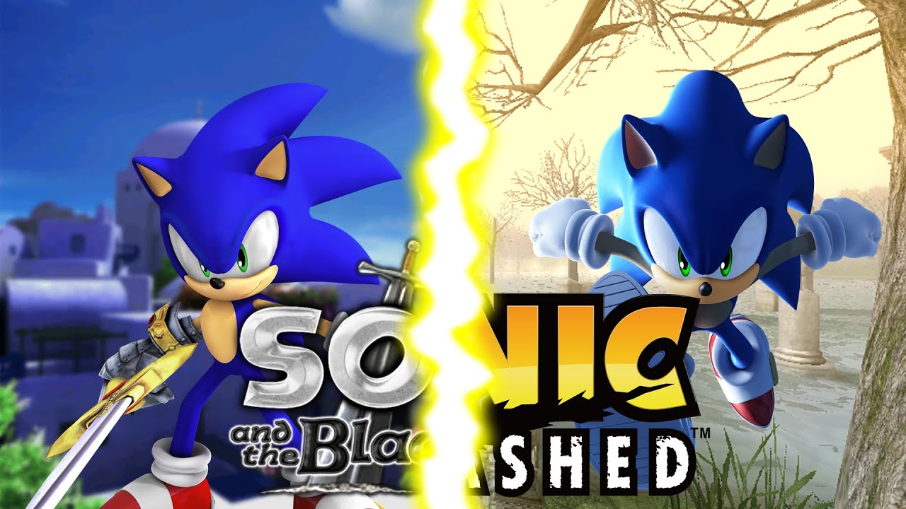 If Black Knight Sonic & Unleashed Sonic Switched Places - YouTube